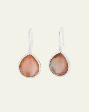 Ippolita Wonderland Teardrop Earrings - Brown Shell
