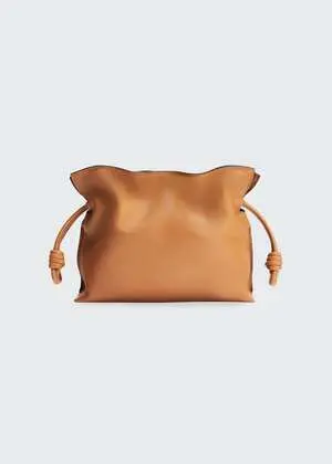 Loewe Flamenco Mini Napa Drawstring Clutch One-color