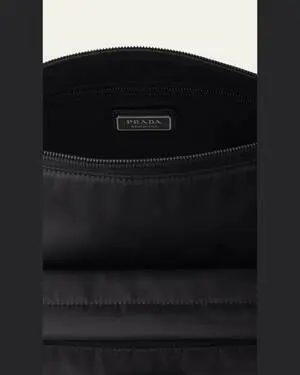 Prada Re-nylon Crossbody Bag - Gray