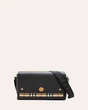 Burberry Medium Leather Crossbody Bag