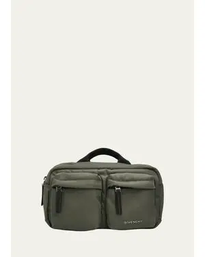 Givenchy Essential U Nylon Belt Bag - Salvia