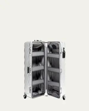 Tumi Rolling Trunk Luggage - Silver