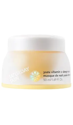 SATURDAY SKIN Yuzu Vitamin C Sleep Mask - N,a