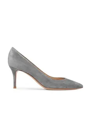 GIANVITO ROSSI 70 Suede Pumps