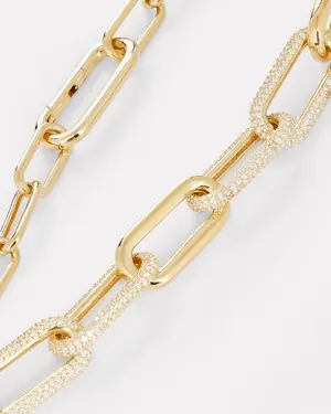 NICKHO REY - Pavé Chain-link Necklace