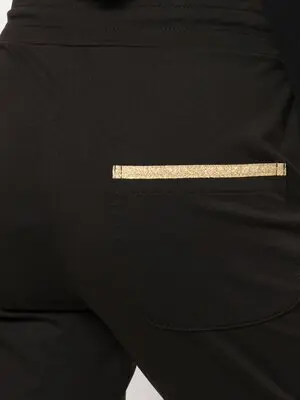 MADISON MAISON Side-stripe Track Pants - Black