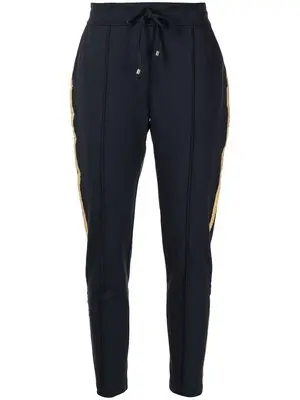 MADISON MAISON Side-stripe Track Pants - Blue