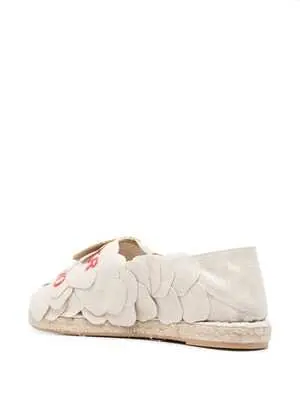 Valentino Garavani Atelier 03 Rose Edition Espadrilles - Neutrals