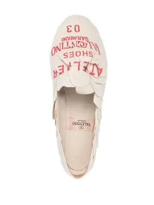 Valentino Garavani Atelier 03 Rose Edition Espadrilles - Neutrals