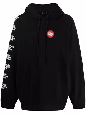 Raf Simons Oversized Patch-embellished Hoodie