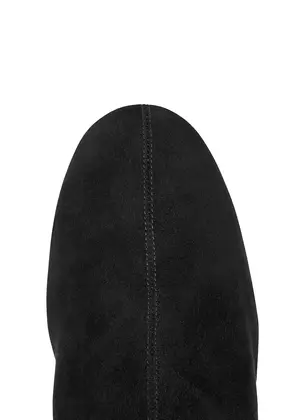 AQUAZZURA Saint Honore' 50 Suede Ankle Boots