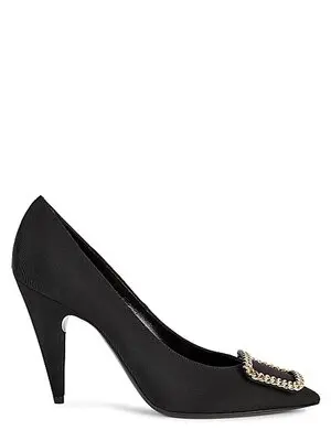 Saint Laurent St Suplice 95 Grosgrain Pumps