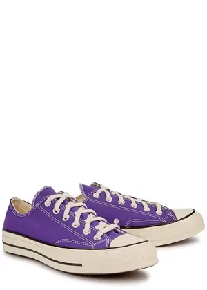 CONVERSE Chuck 70 Purple Canvas Sneakers