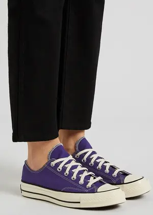 CONVERSE Chuck 70 Purple Canvas Sneakers