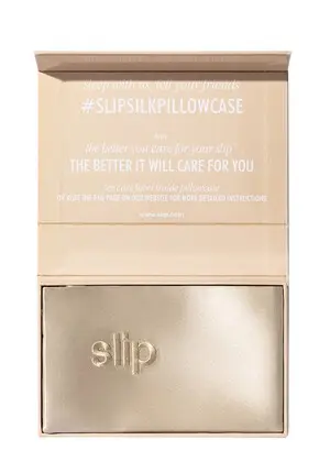 Slip Silk Pillowcase Beyond Beauty, Cotton, Anti-ageing - Caramel