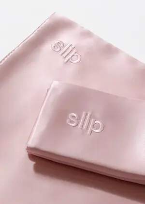 Slip Silk Pillowcase Pink, Beyond Beauty, Cotton, Anti-ageing - Na