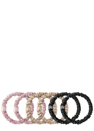 Slip Silk Skinnies Scrunchies 6-pack - Na