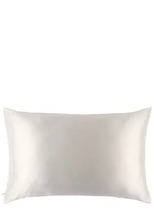 Slip Silk Pillowcase Beyond Beauty, Cotton, Mulberry - White