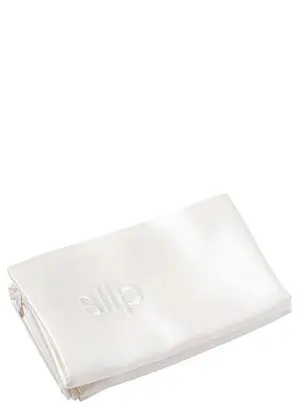 Slip Silk Pillowcase Beyond Beauty, Cotton, Mulberry - White
