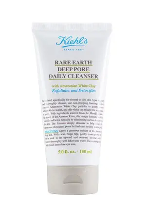 KIEHL'S SINCE 1851 Rare Earth Deep Pore Daily Cleanser 150ml, Cleanser, Exfoliate N/a