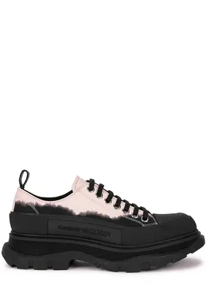 Alexander McQueen Tread Slick Tie-dye Canvas Sneakers