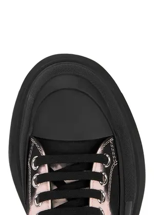 Alexander McQueen Tread Slick Tie-dye Canvas Sneakers