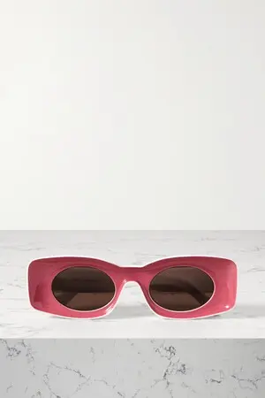 Loewe Square-frame Sunglasses - Pink