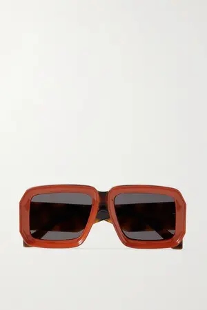 Loewe Loewe Paula's Ibiza Square-frame Sunglasses Tortoiseshell