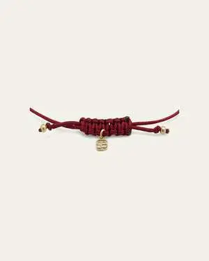 SYDNEY EVAN Diamond Hamsa Bracelet - Red
