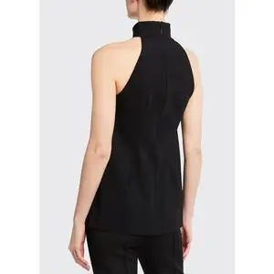 Chiara Boni La Petite Robe Tiffy Solid Halter Top