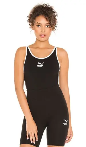 PUMA Classics Bodysuit In Black
