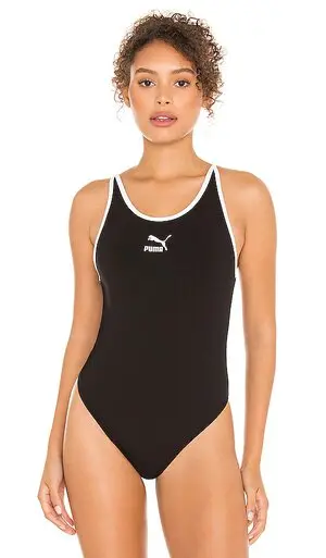 PUMA Classics Bodysuit In Black