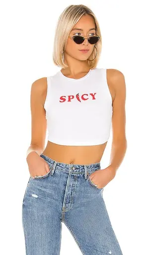 Red White Graphic Tee
