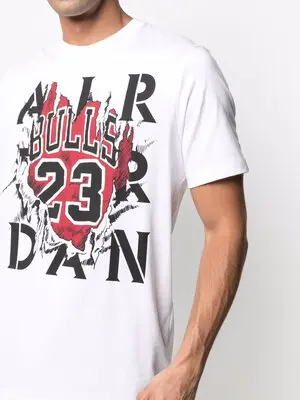 JORDAN Graphic Print T-shirt - White