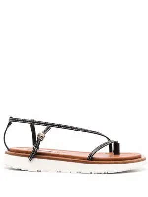 Zimmermann Skinny Strap Flat Sandals