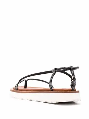 Zimmermann Skinny Strap Flat Sandals