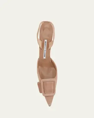 Manolo Blahnik Maysli Slingback Pumps