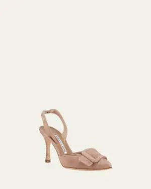 Manolo Blahnik Maysli Slingback Pumps