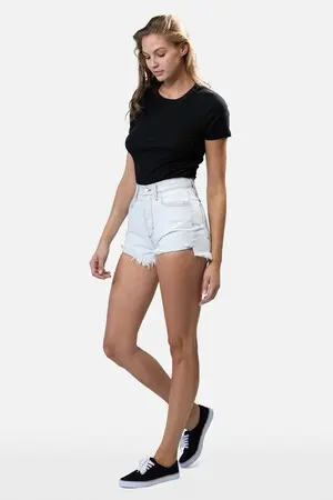 Siwy Thigh Length Shorts For Women