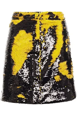 GANNI Sequined Woven Mini Skirt