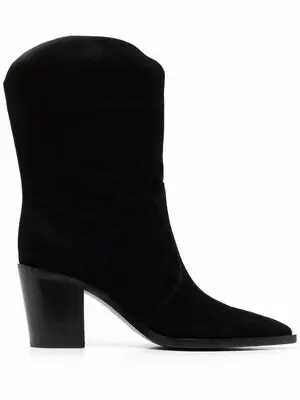 GIANVITO ROSSI 70mm Denver Cowboy Boots
