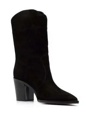 GIANVITO ROSSI 70mm Denver Cowboy Boots