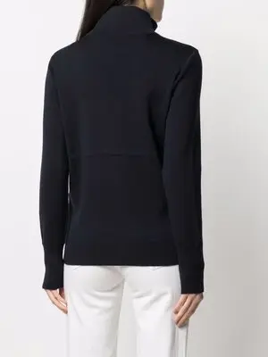Moncler Knitted Padded-front Long-sleeve Jacket