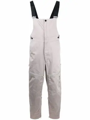 DIESEL® Patch Pocket Cotton Jumpsuit - Grey