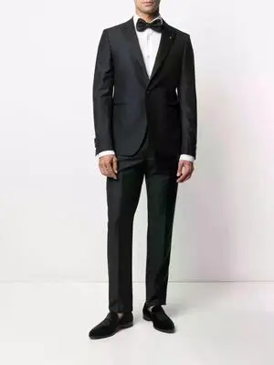 Tagliatore Virgin Wool Single-breasted Suit - Black