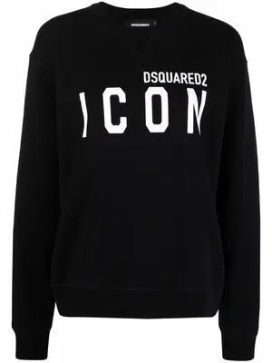 Dsquared2 Ogo-print Ong-seeved Sweatshirt