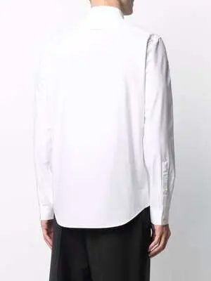 Valentino Garavani Concealed Front Button Placket Shirt