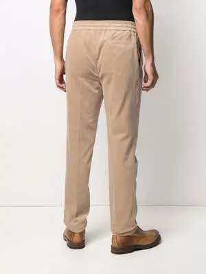 Brunello Cucinelli Pleated Drop-crotch Corduroy Trousers