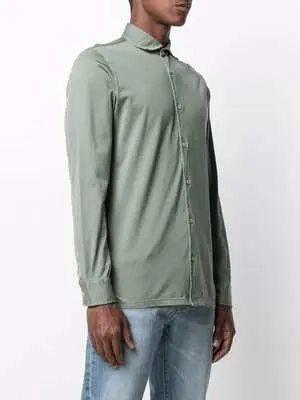Fedeli Jersey Button Down Shirt