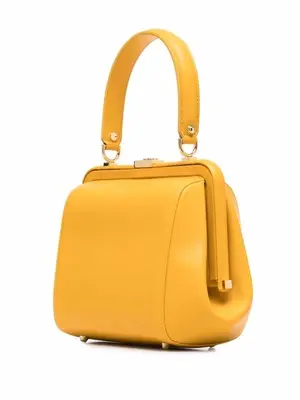 ULYANA SERGEENKO Leather Tote - Yellow